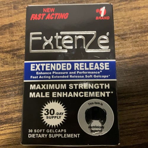 Extenze Male Enhancement Maximum Strength 30 CNT Extended Release EXP ...