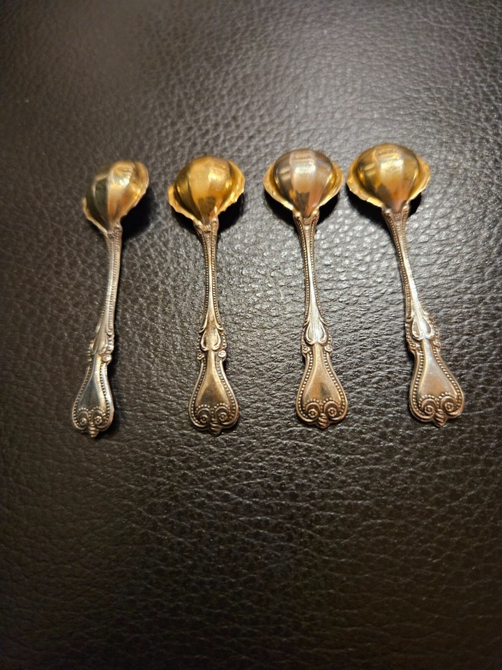 Four Towle Old Colonial Sterling Salt Spoons 2-3/8" | eBay