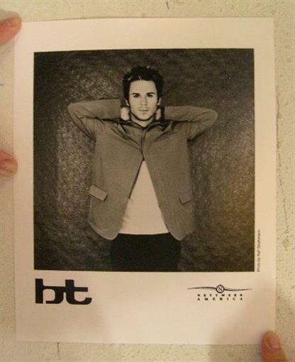 BT Press Kit Photo bt Brian Wayne Transeau | eBay