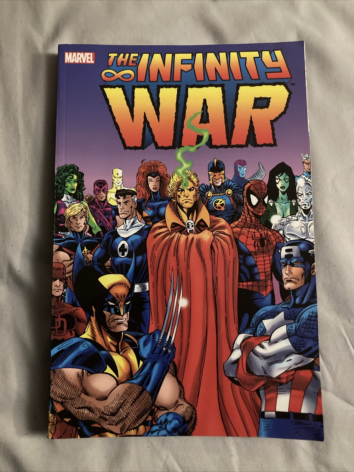 Marvel Infinity War Graphic Novel Comic Avengers X-Men Spider-Man | eBay