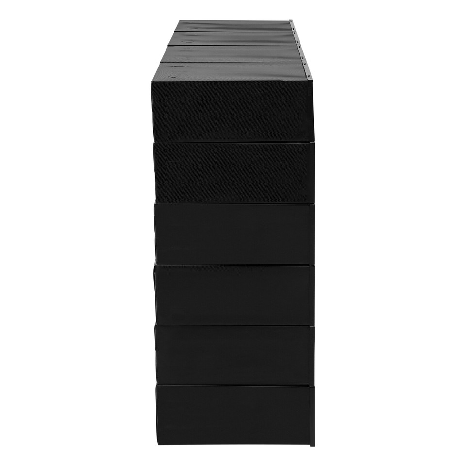 24 Pack Shoe Storage Boxes, Stackable Shoe Boxes, Shoe Storage ...