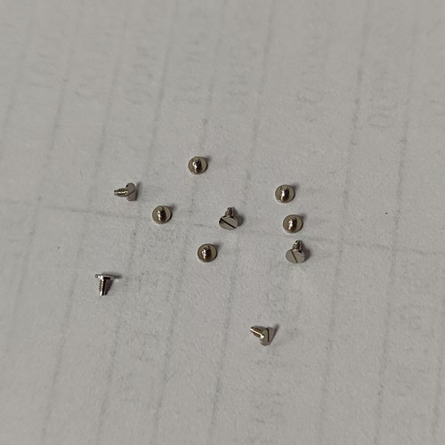 10Pack Screws For ETA 2824-2 2834-2 2836-2 Watch Metal Ratchet ...