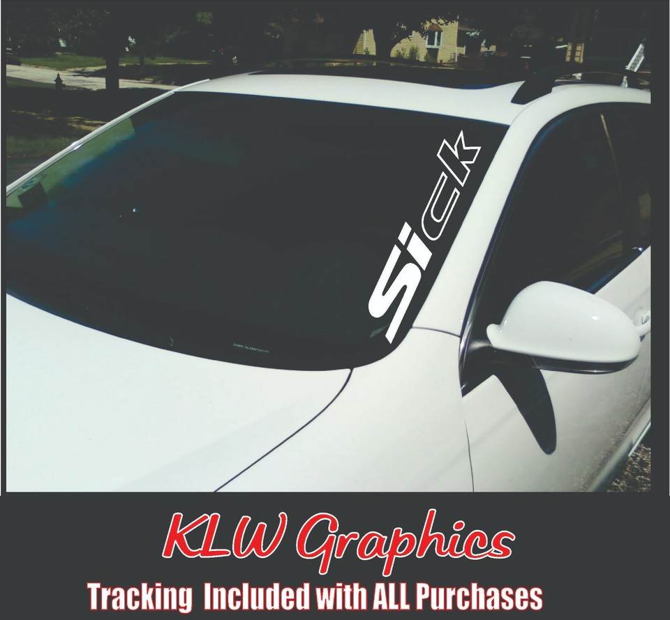 Sick Car Decal Sticker JDM Civic Ex Lx SI Fresh Stance Fitment B16 Euro ...