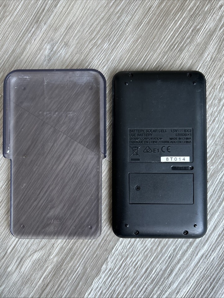 SHARP EL-510RT Advanced Twin Power Solar Scientific Calculator | eBay