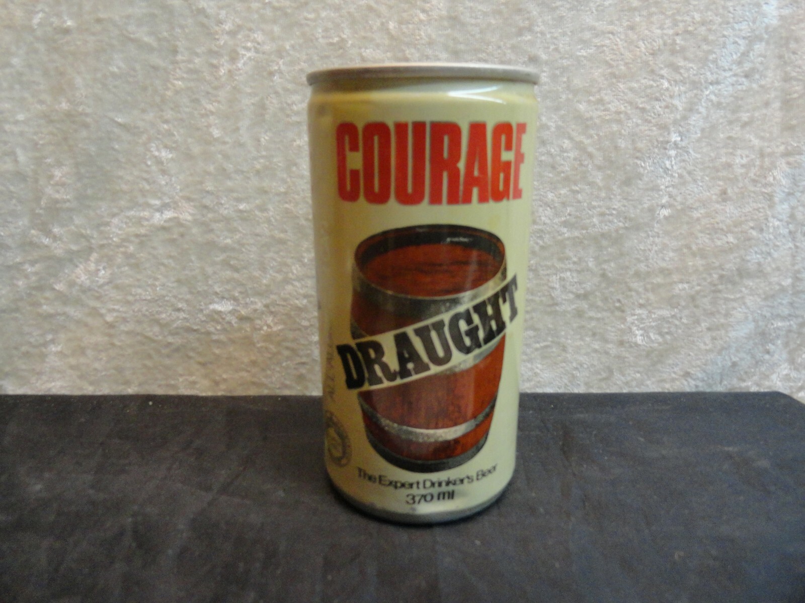 Courage Draught Expert Drinkers Beer STEEL CAN Pull Tab AUSTRALIA ...