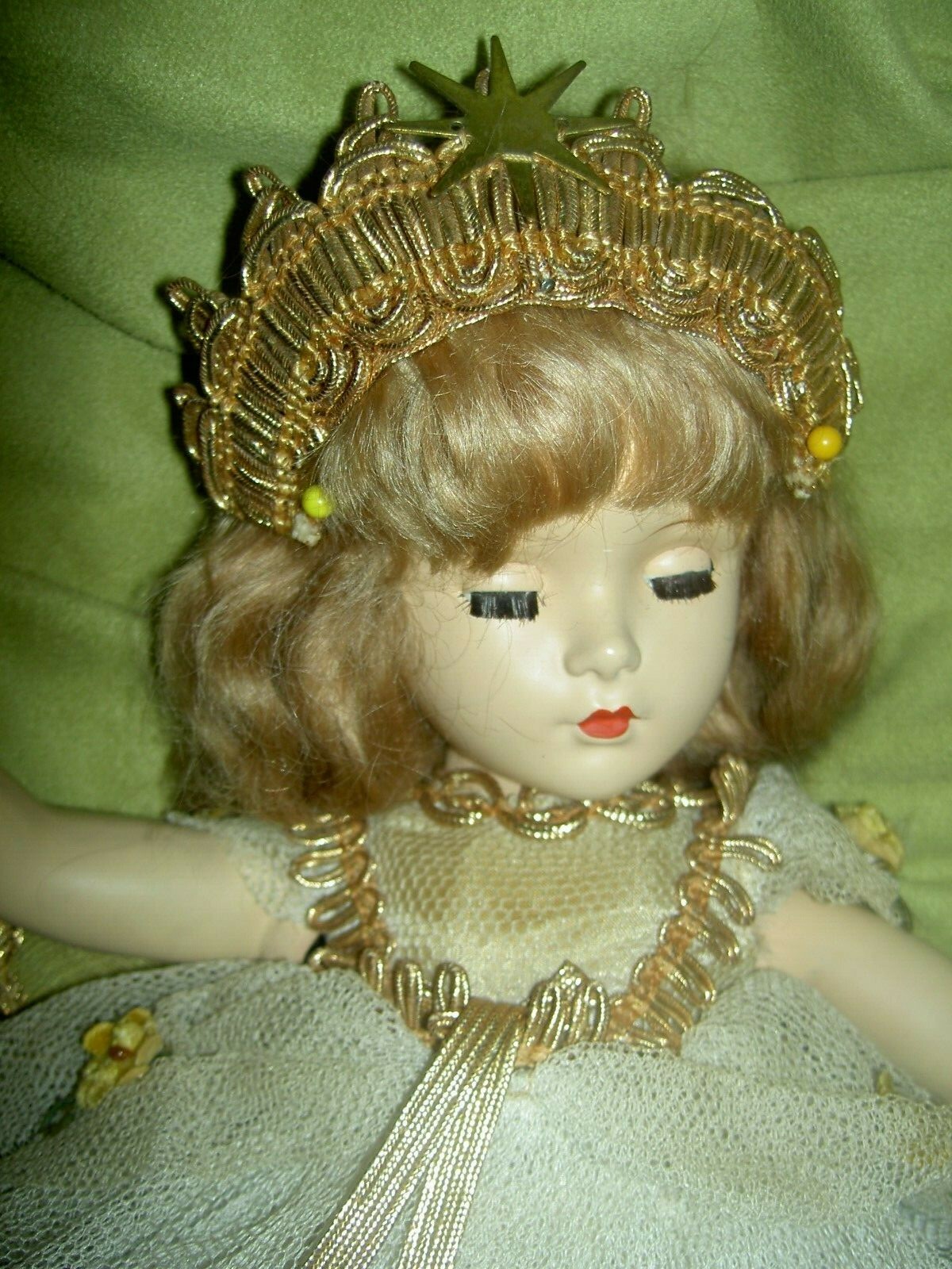 Rare 1948-50, Madame Alexander, Fairy Queen hard plastic doll, original ...