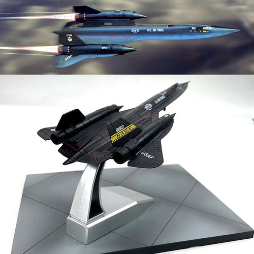 1:144 Diecast Military Model NASA Lockheed SR-71 Blackbird Spy Plane ...
