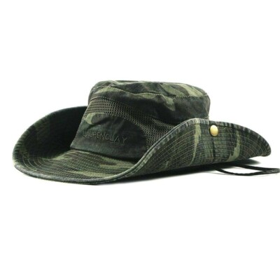 Camouflage Hats Unisex Bucket Hats Tourism Mountaineering Hat Large ...