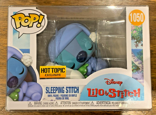 Funko Pop! Vinyl Sleeping Stitch Lilo and Disney Hot Topic Exclusive ...