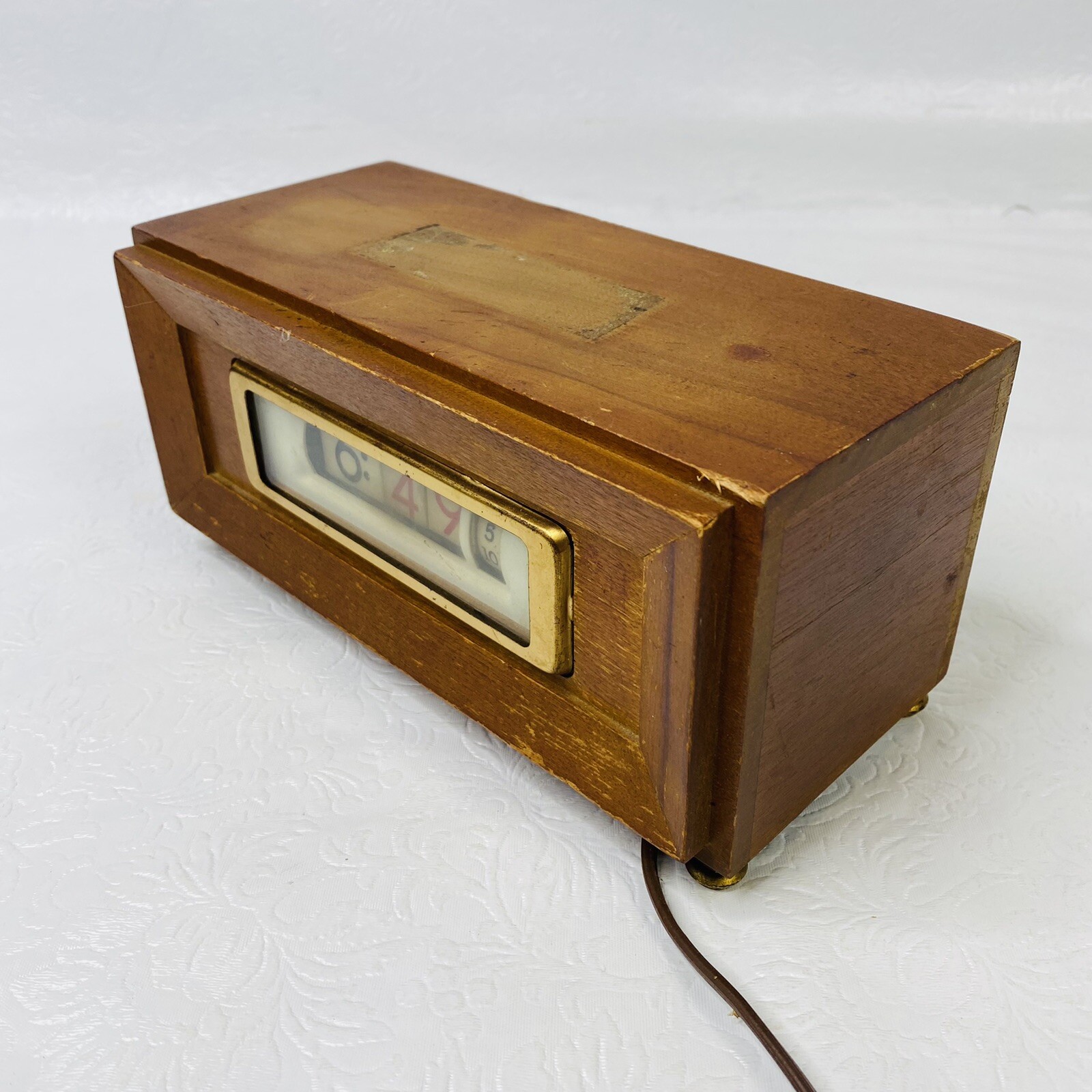 Vintage Tymeter Numechron 1970 Model 851 Pennwood Electric Flip Clock ...