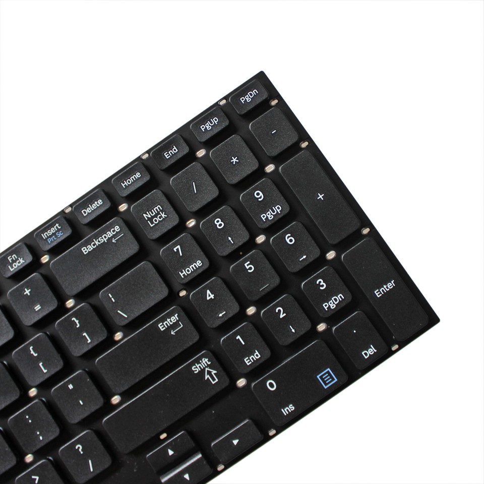 New Black US Keyboard Without Frame For Samsung NP300E5E-A02 NP300E5E ...