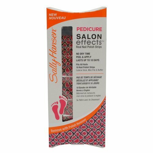 Sally Hansen Pedicure Salon Effects Nail Polish Strips, Toe-Riffic | eBay