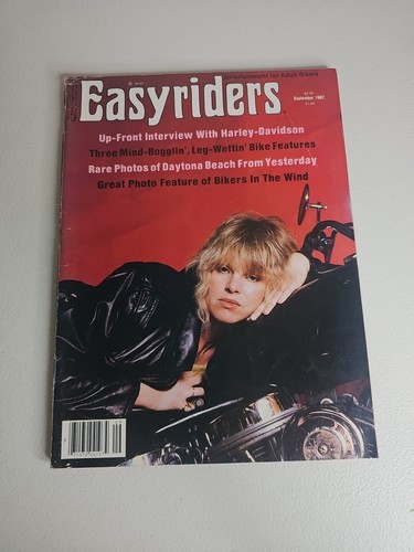 September 1982 Easyriders Adult Bikers Magazine 111 Vintage | eBay
