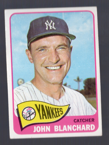 ORIGINAL AUTHENTIC TOPPS 1965 JOHN BLANCHARD YANKEES | eBay