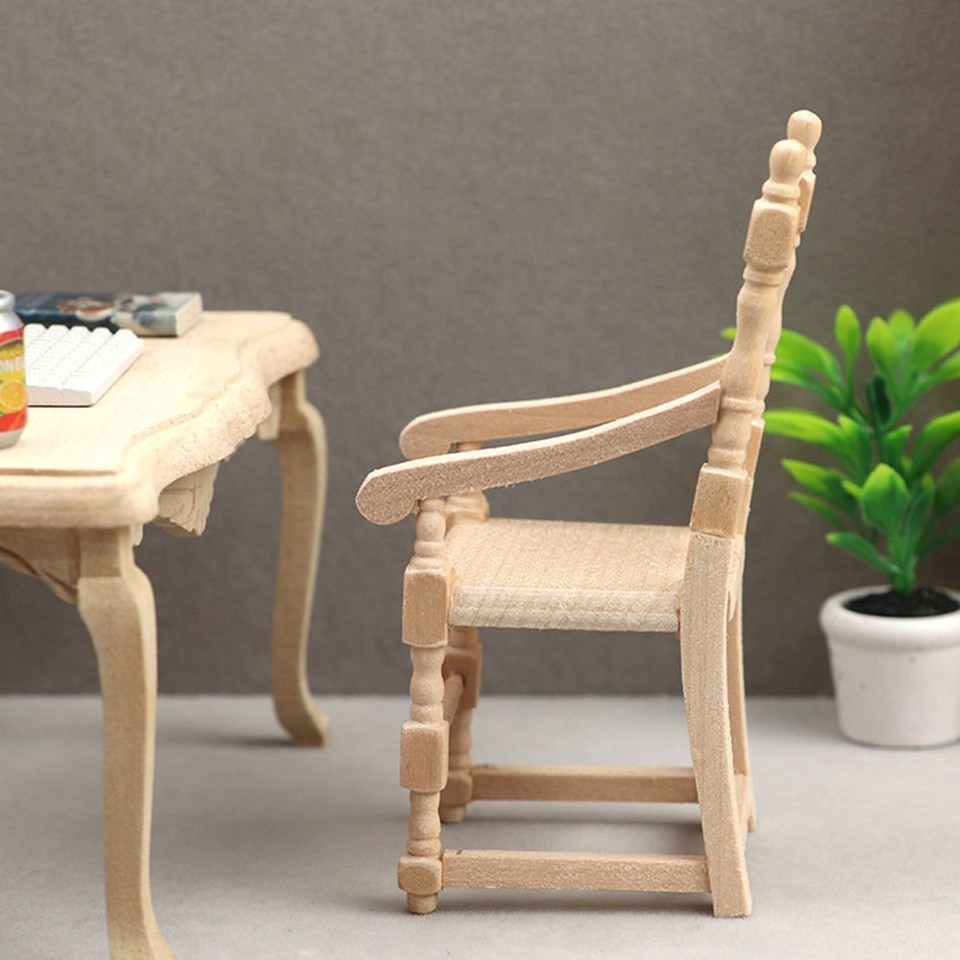 Miniature Furniture for Dollhouse Miniture Simulation Chair Decors ...