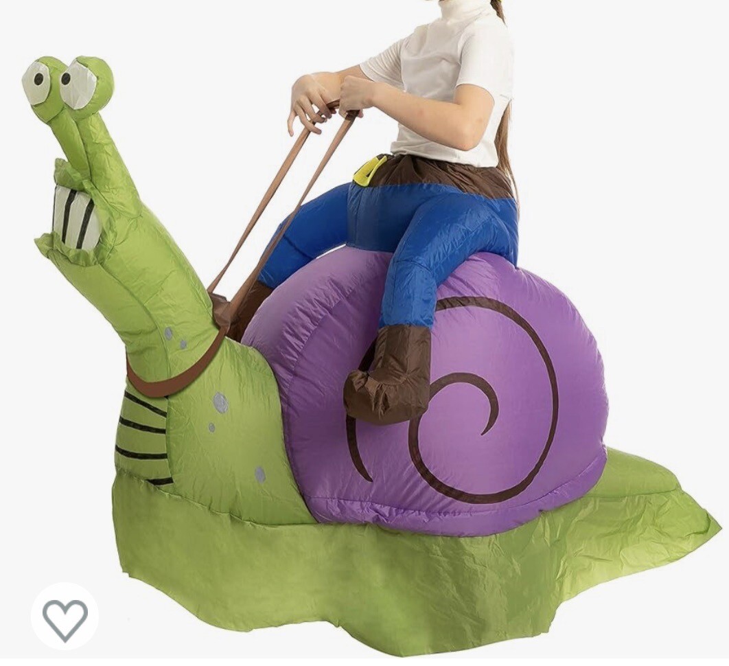 Spooktacular Creations Halloween Ride A Snail Ride On… - Gem