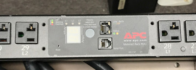 APC Metered Rack PDU 885-1741 42 Outlets 20Amp 120/208 3ØY Twist Lock ...