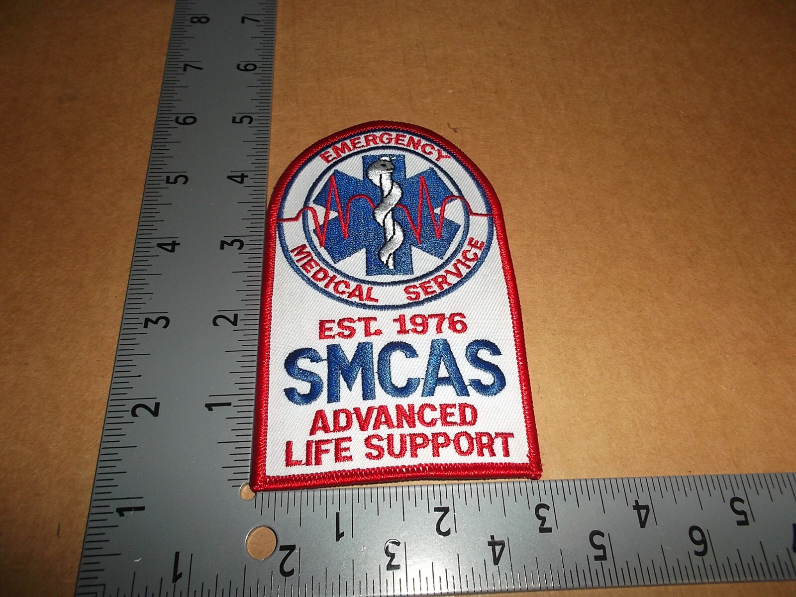 SMCAS Emergency Medical Services Advanced Life Support EMS Patch ...