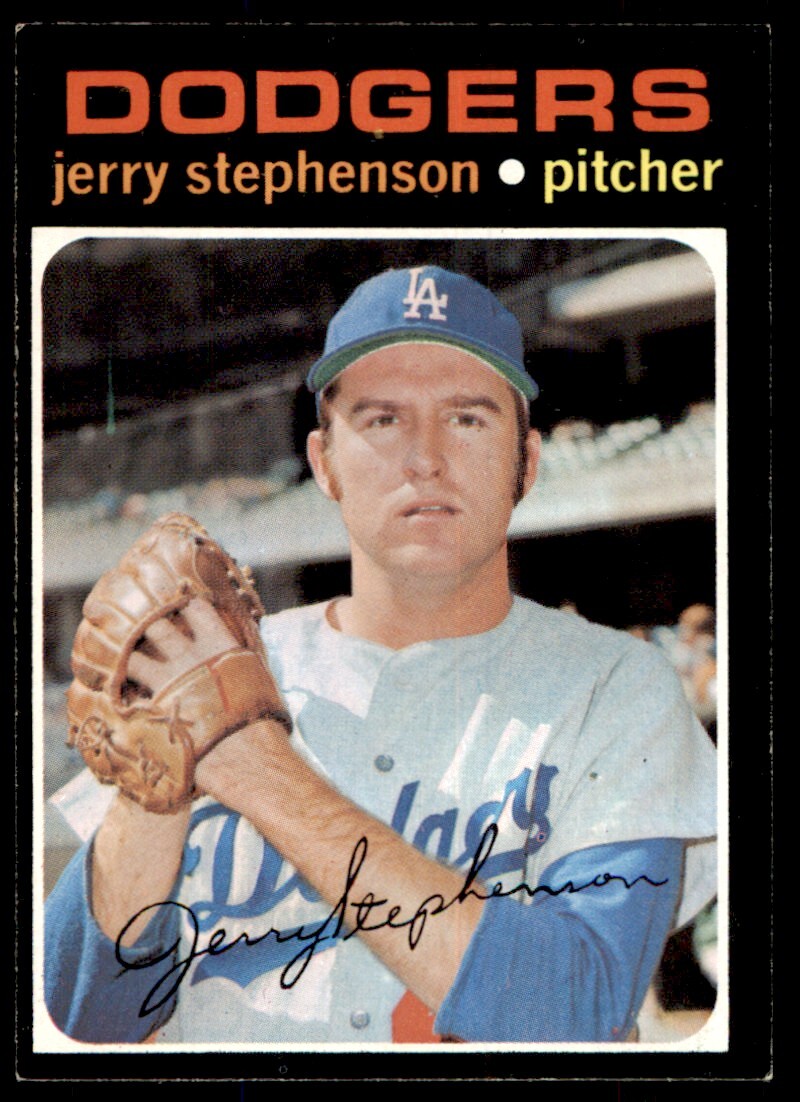 1971 Topps SET BREAK Jerry Stephenson EX-MT Dodgers #488 *Noles2148* | eBay