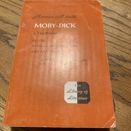 Moby Dick by Herman Melville Paperback.. 1964 Vintage Antique | eBay