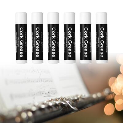 6 Pieces Clarinet Cork Grease Compact Lightweight Smooth Oil Grease ...