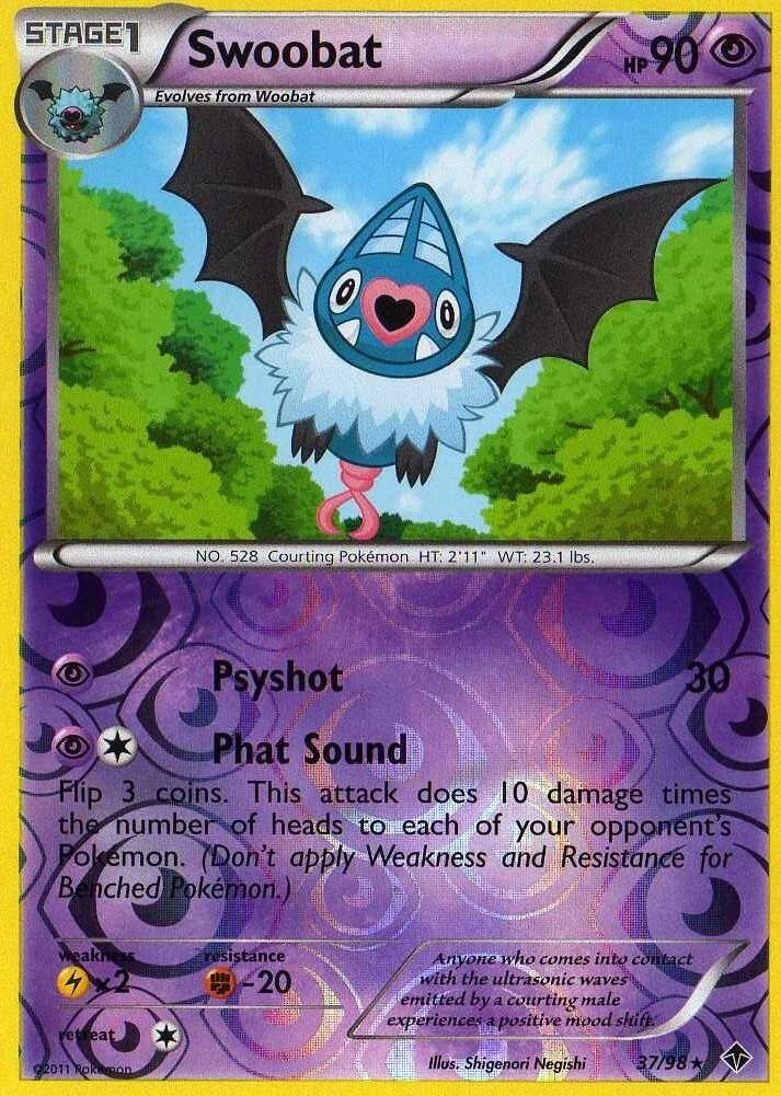 Woobat Evolution Level