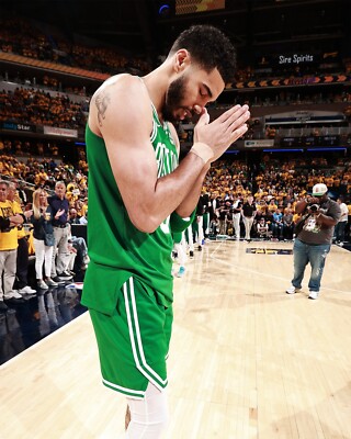 Jayson Tatum Praying Hands Boston Celtics 8x10 NBA Basketball Photo | eBay