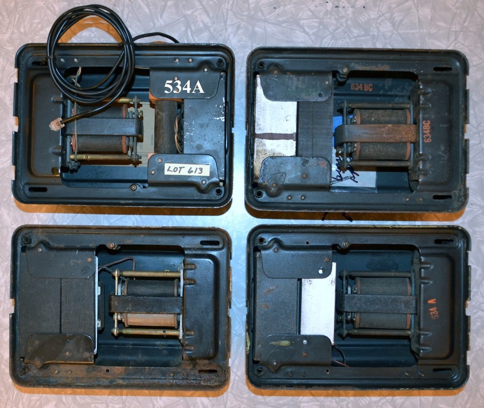 Western Electric Four (4) Subsets One 534 Three 634s to Restore Lot 613 ...