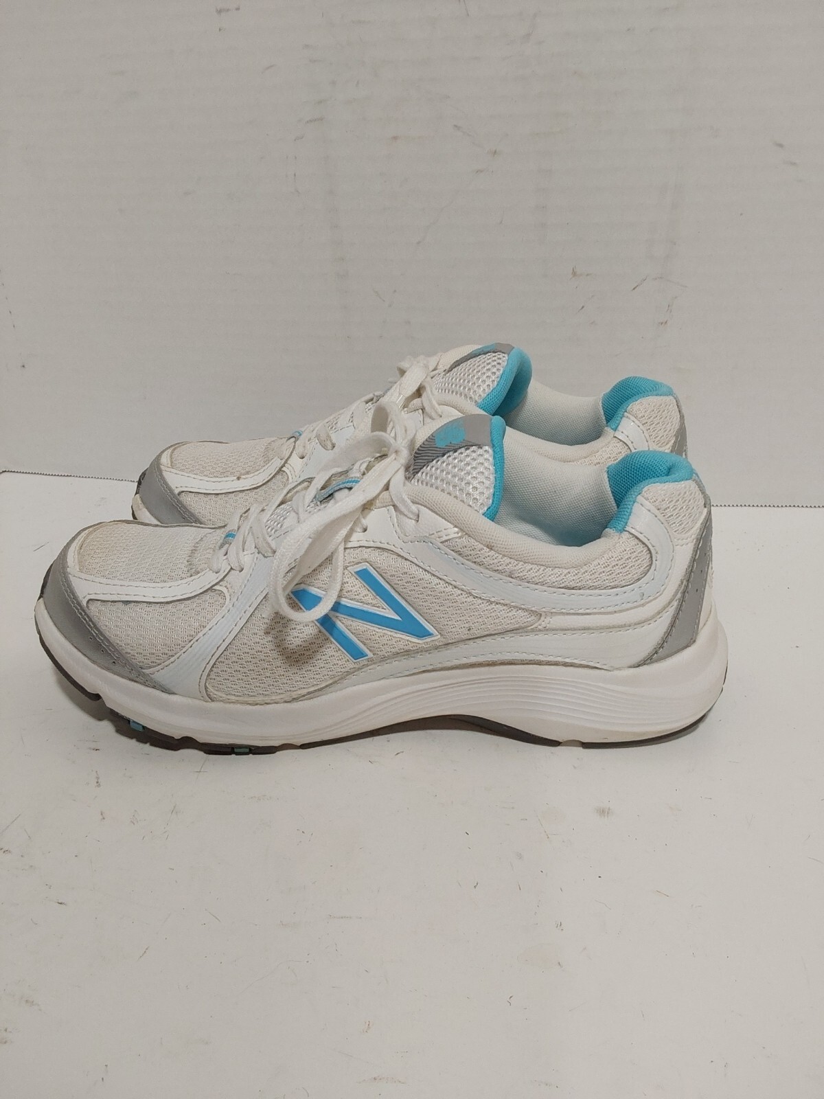 NEW BALANCE WHITE WW496WW2 ATHLETIC WALKING LADIES 8B… - Gem