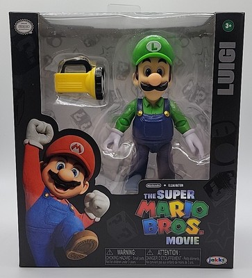 The Super Mario Bros. Movie 16 Articulation Luigi 5" Action Figure | eBay