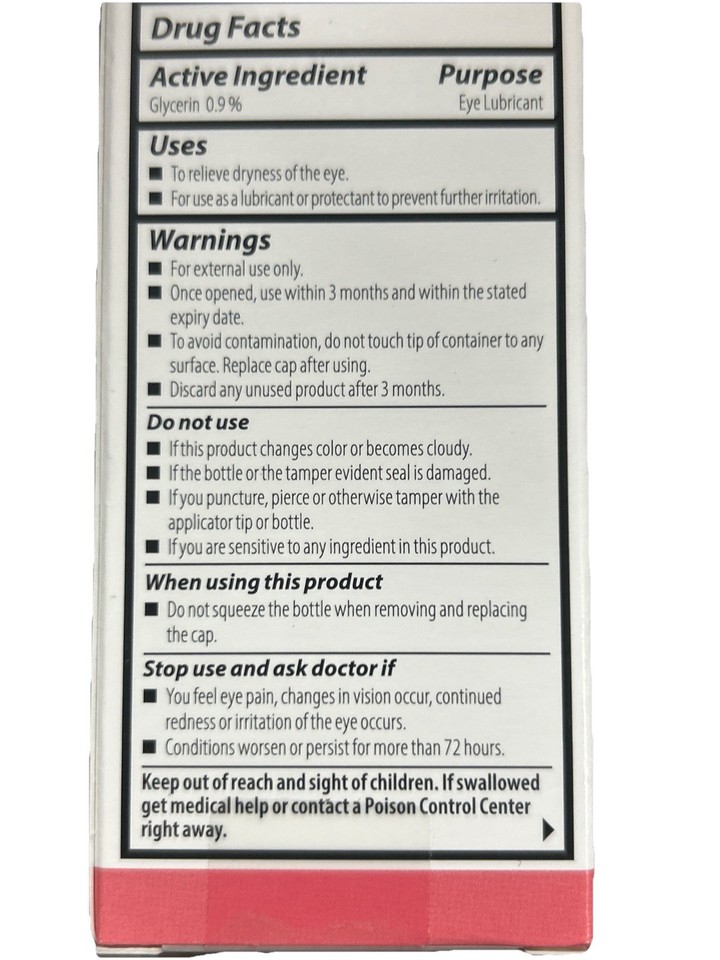 Optase MGD Advanced Dry Eye Drops .33 fl oz Exp12/26 | eBay