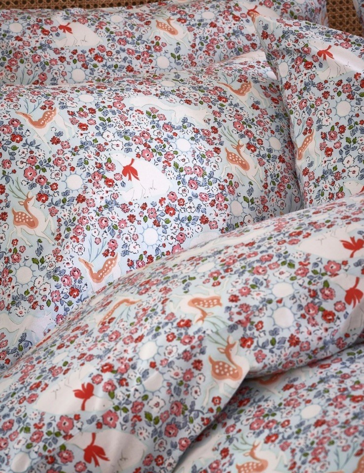 Cath Kidston Polar Animals Cotton Duvet Cover and Pillowcase Set - King ...