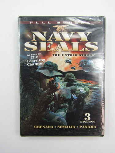 Navy Seals The Untold Stories DVD Full Screen TLC 3 Missions Echo ...