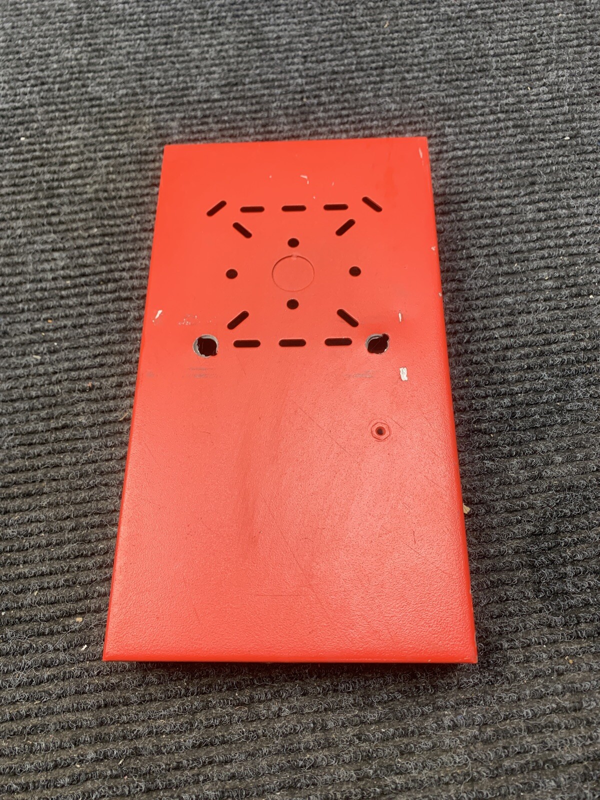 WHEELOCK SBL2 Surface Back Box Red Fire Alarm Back Box | eBay