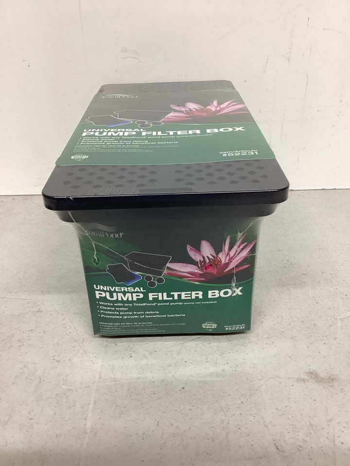 TotalPond Universal Pump Filter Box - #52231 | eBay
