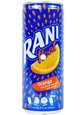 24 Exotic Rani Float Orange Flavor Fruit Drink 240ml Each Can -Free ...