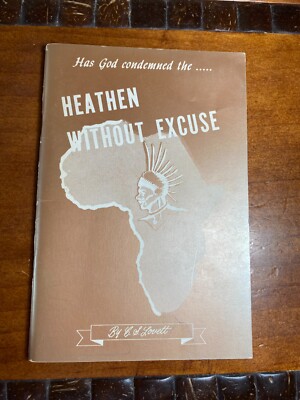Heathen Without Excuse by C. S. Lovett | eBay