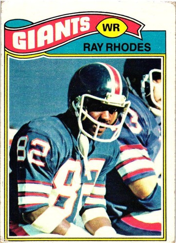 1977 Topps #98 Ray Rhodes | eBay