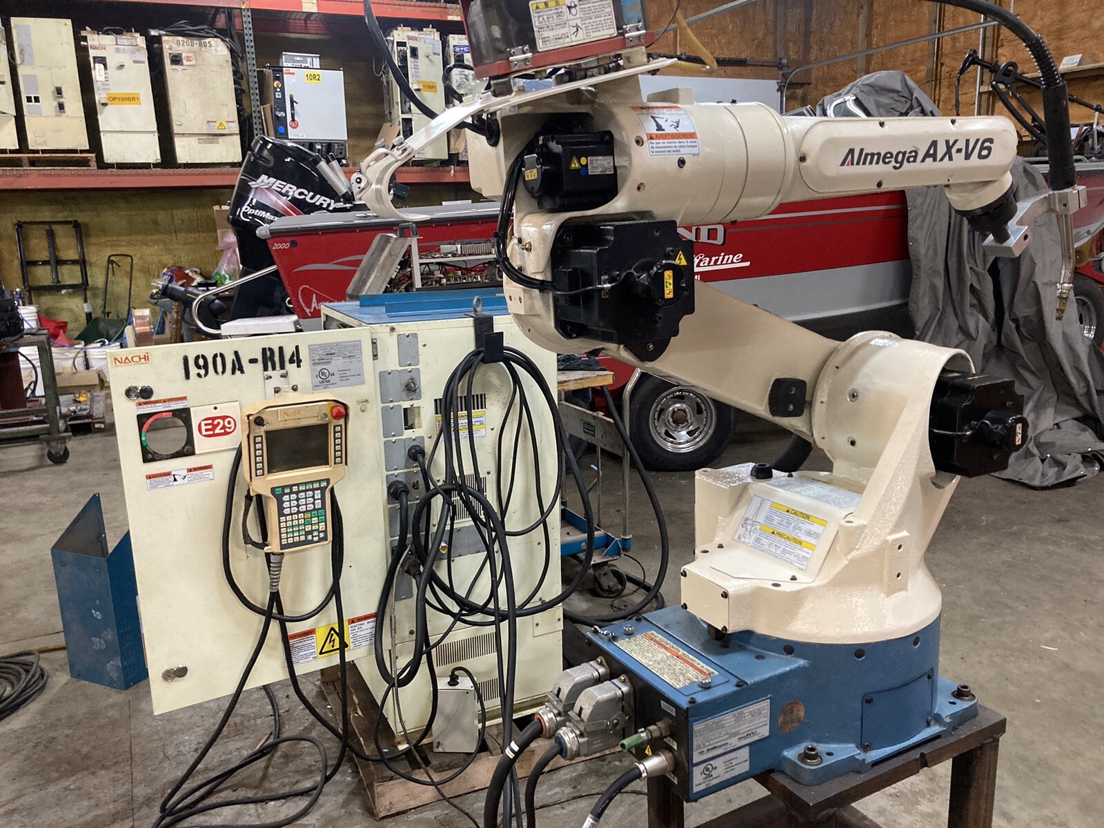 OTC Daihen robot, OTC AX-C, Robotic welder, DM350, Welding Robot, OTC ...