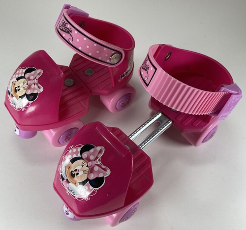 Disney MIinnie Mouse Roller Skates Adjustable Extends 6" to 8" Bravo ...