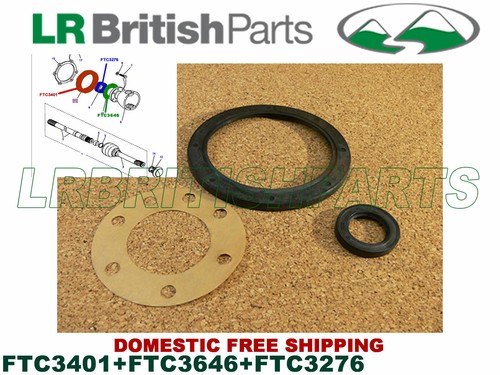 LAND ROVER SEAL GASKET FRONT AXLE DEFENDER DISCO RANGE FTC3401 FTC3646 ...