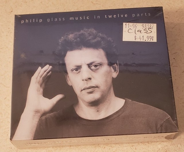 Philip Glass Ensemble Music in Twelve Parts 3 CD Set Michael Riesman ...
