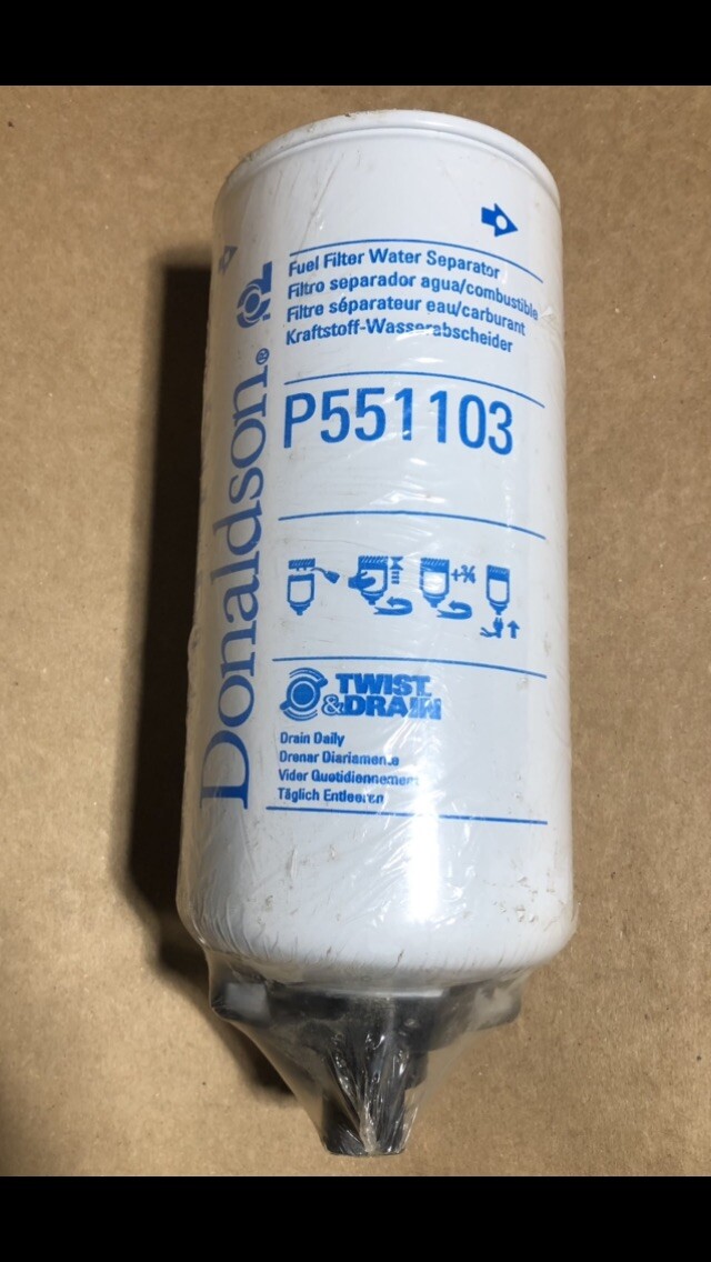 DONALDSON P551103 - Fuel filter cross reference