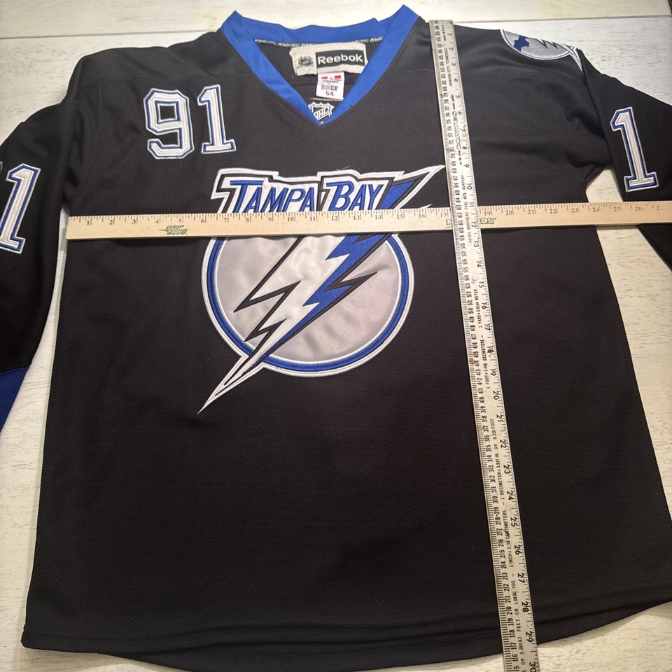Reebok Men's Steven Stamkos Tampa Bay Lightning #91 NHL Jersey Size 54 ...