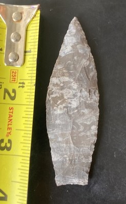 Sedalia Agate Basin Spearhead Arrowhead Reed Springs Chert Modern Point ...