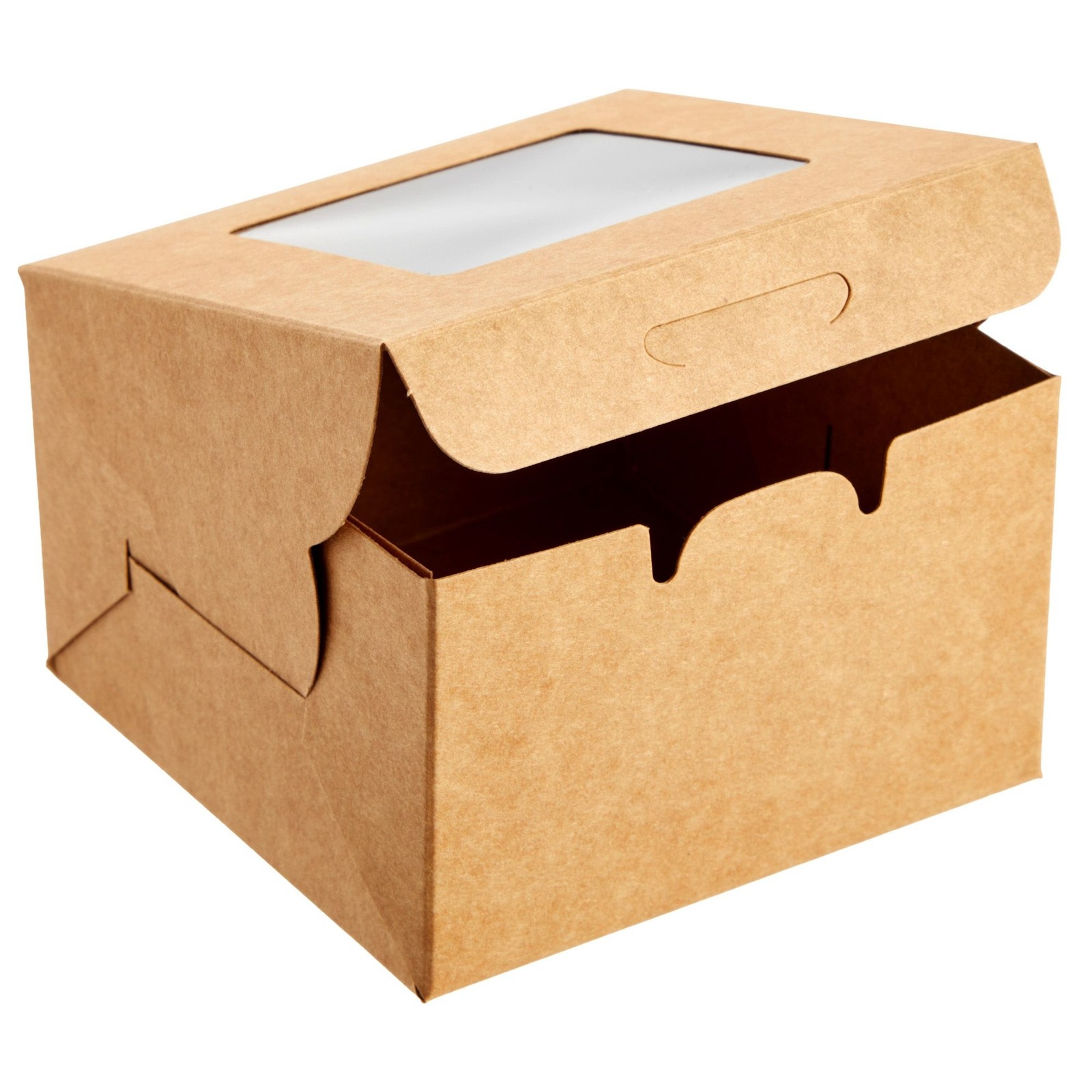 25-Pack Mini Cake Boxes with Window - Cupcake Packaging Containers ...