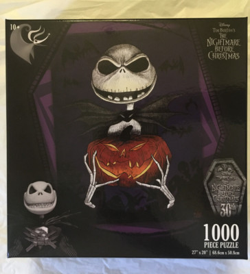 Nightmare Before Christmas 1000-piece Puzzle Jack Skellington | eBay