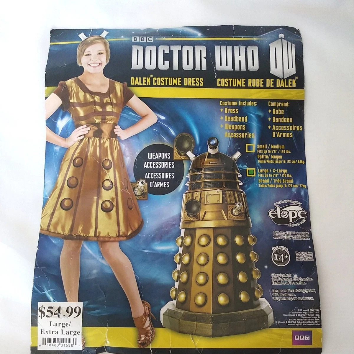 Dalek Halloween Costume Dress