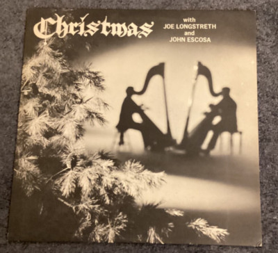 Christmas - Joe Longstreth & John Escosa – Harp LP Record W/ CD Copy ...