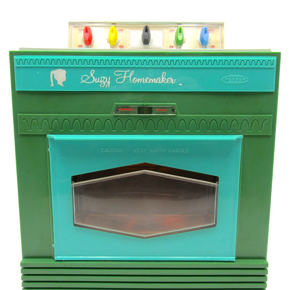 VTG 1960's Topper Toys SUZY HOMEMAKER Kitchen Safety Oven Stove w Box ...